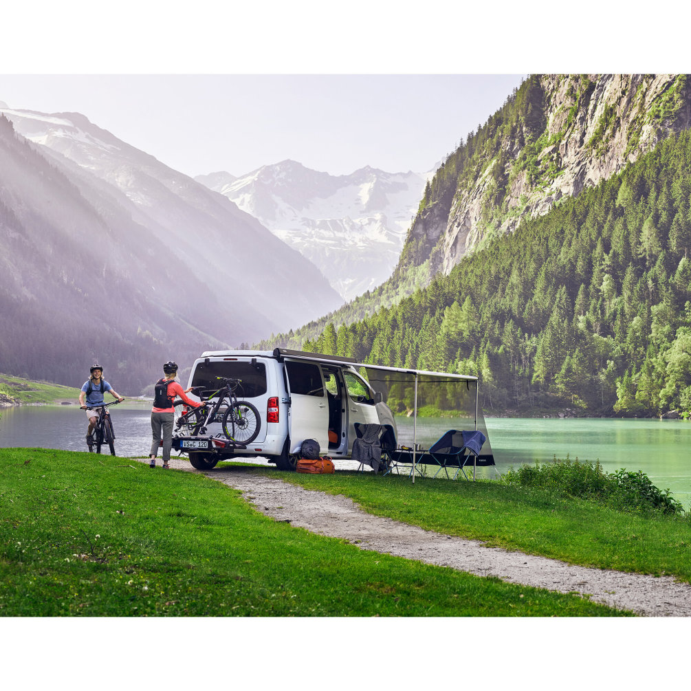 Markise Thule 3200, 3 x 2,5 m, Gehäuse eloxiert, Uni-Grau